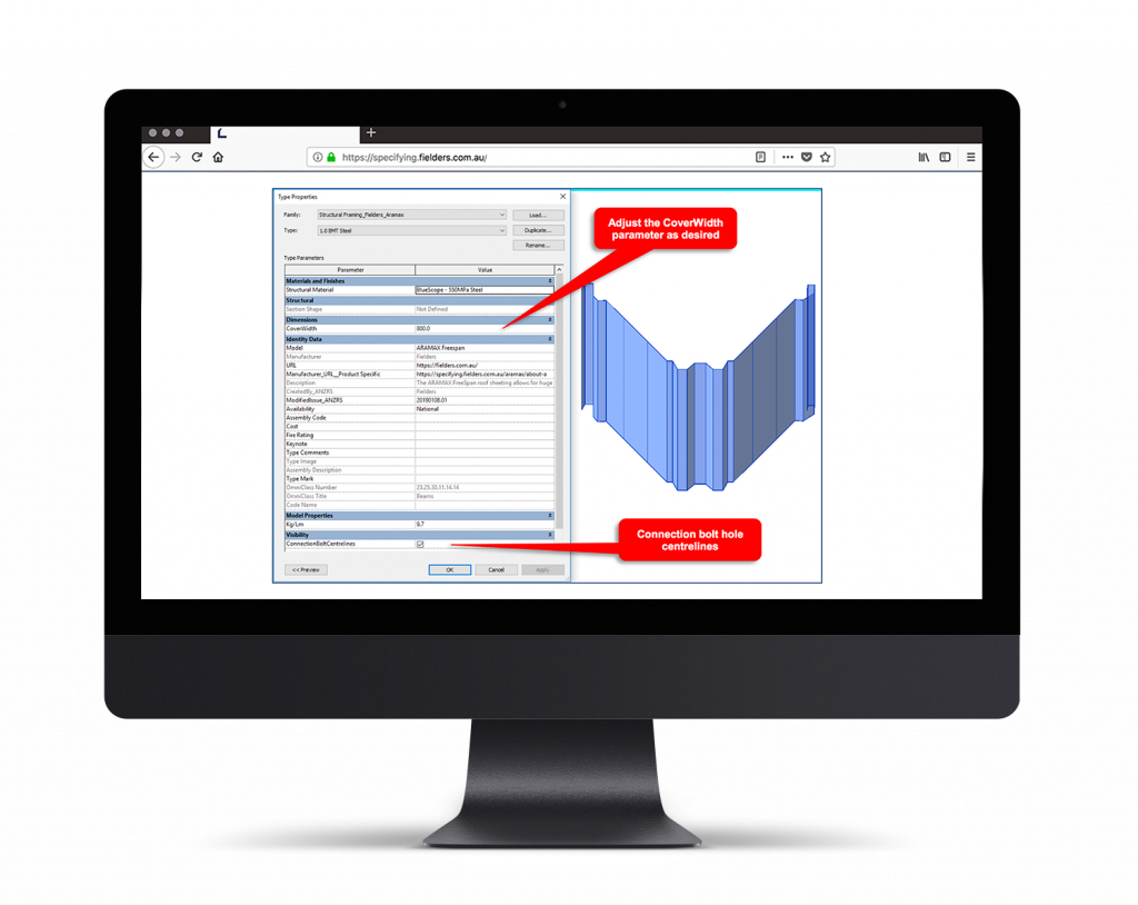 How to Use Fielders ARAMAX® Revit Content Library - Specifying Fielders