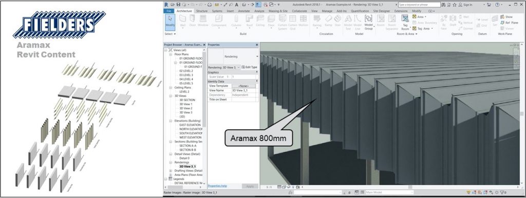 How to Use Fielders ARAMAX® Revit Content Library - Specifying Fielders