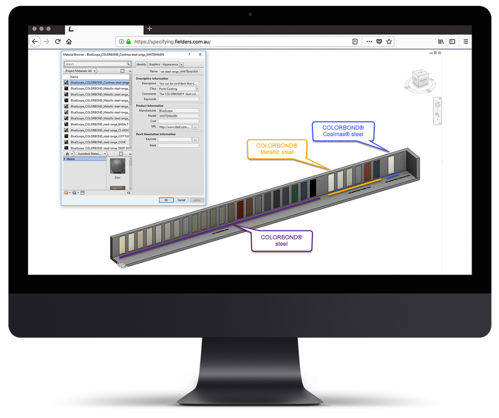 How to Use Fielders FreeForm® Revit Content Library - Specifying Fielders