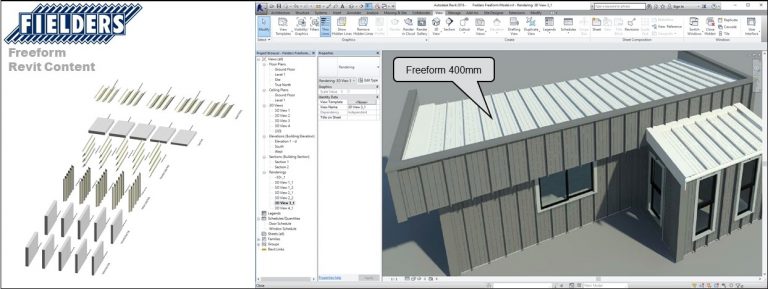 How to Use Fielders FreeForm® Revit Content Library - Specifying Fielders